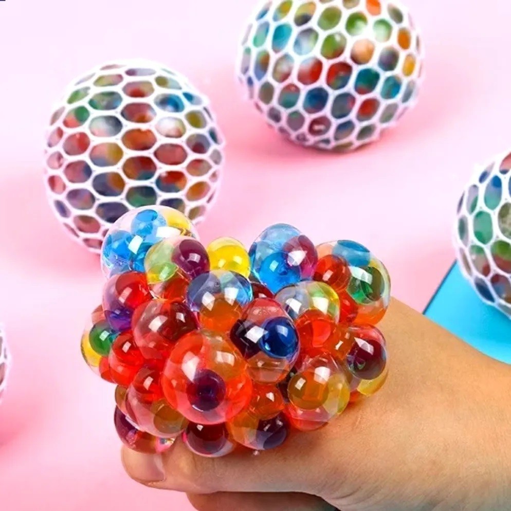 Colorful Squeeze Grape Ball | Anti-Stress Squishy Balls Sensory Anxiety ...
