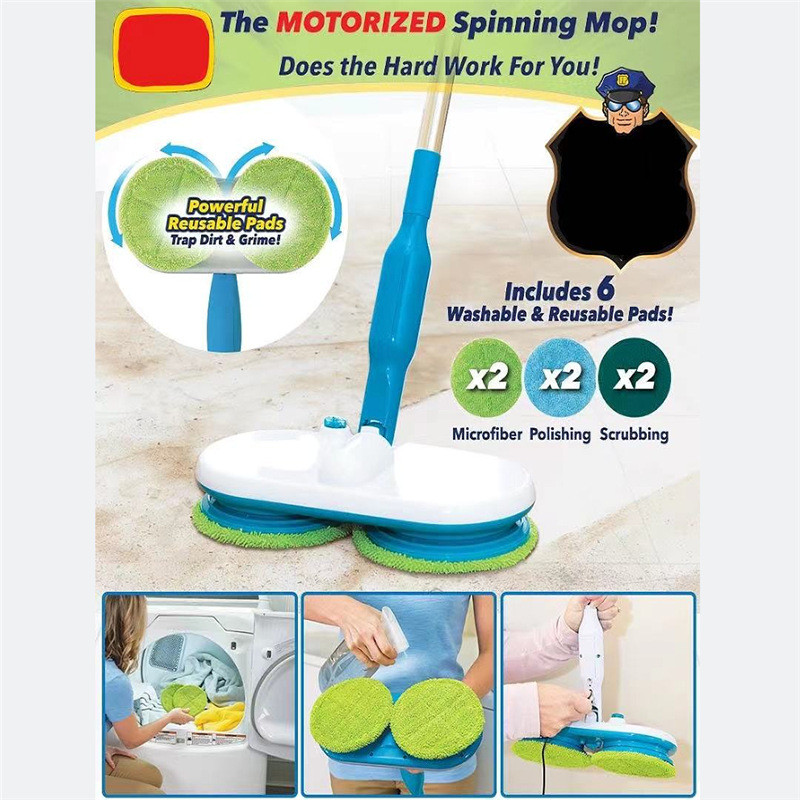 Household Wireless Electric Mop Automatic Floor Mopping Machine ...