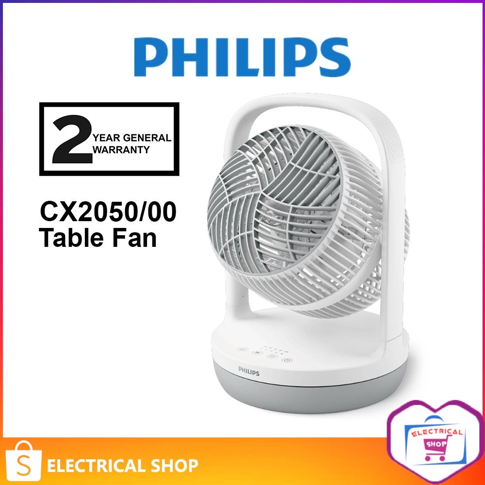 Philips Table Fan 2000 Series CX2050/00 Circulation desk CX2050 24W ...