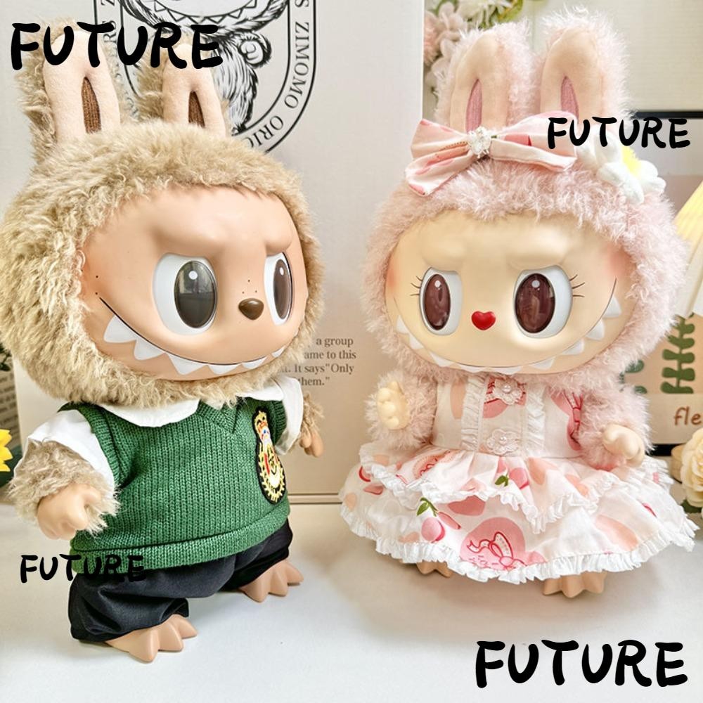 HL-FUTU Labubu Doll Clothes, Labubu 2nd Generation Bao-ao Doll ...