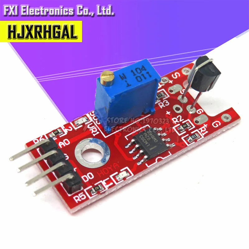 KY-024 Linear Magnetic Hall Switches Speed Counting Sensor Module for arduino DIY Kit | Shopee ...