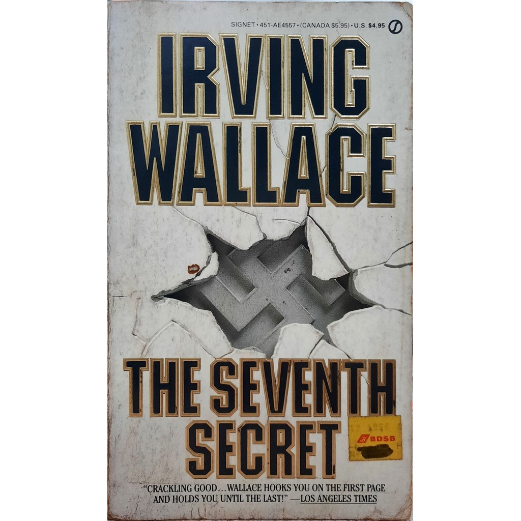 [BnB] The Seventh Secret by Irving Wallace (Used: Acceptable) | Shopee ...