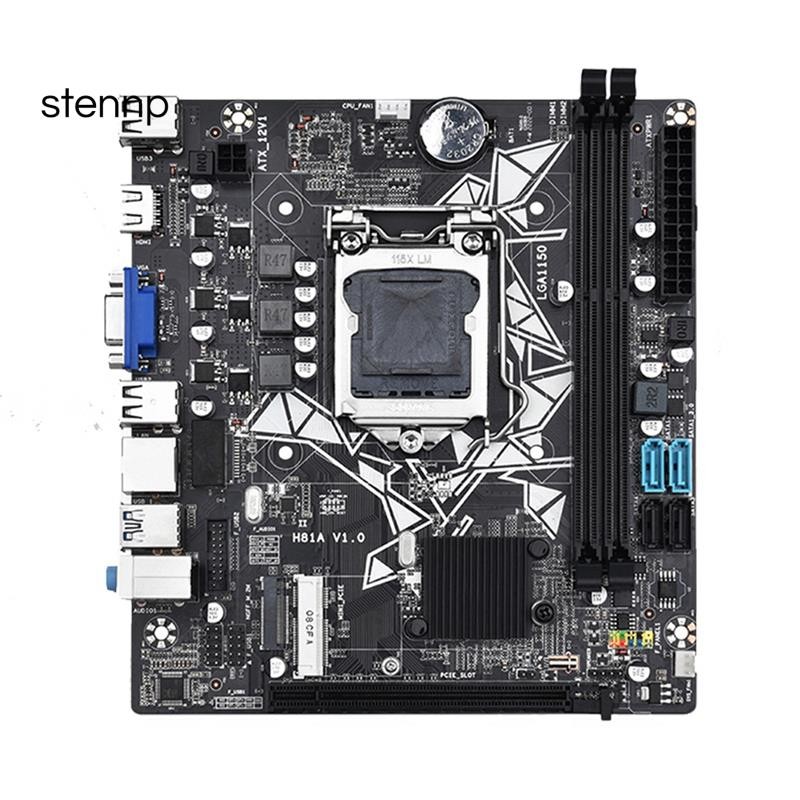H81A Motherboard DDR3 LGA1150 Computer Motherboard Support SATA3.0 SATA ...