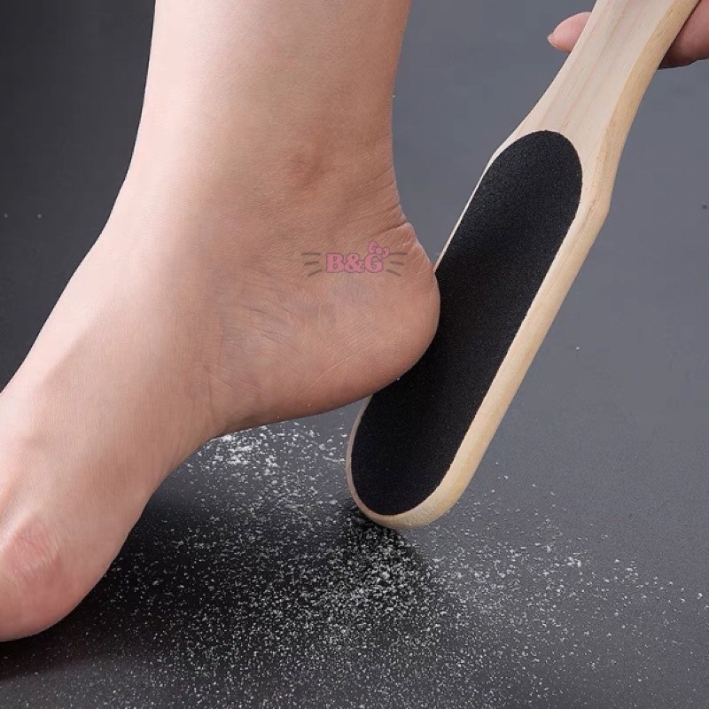 Foot Scrubber Callus Board Double-Sided Matte Rub Feet Exfoliating ...