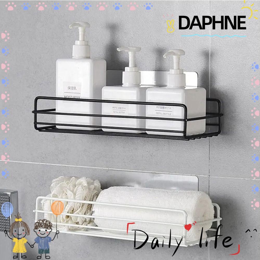 DAPHNE-HOME Shower Organizer, Iron No Drill Bathroom Shelves, Durable ...