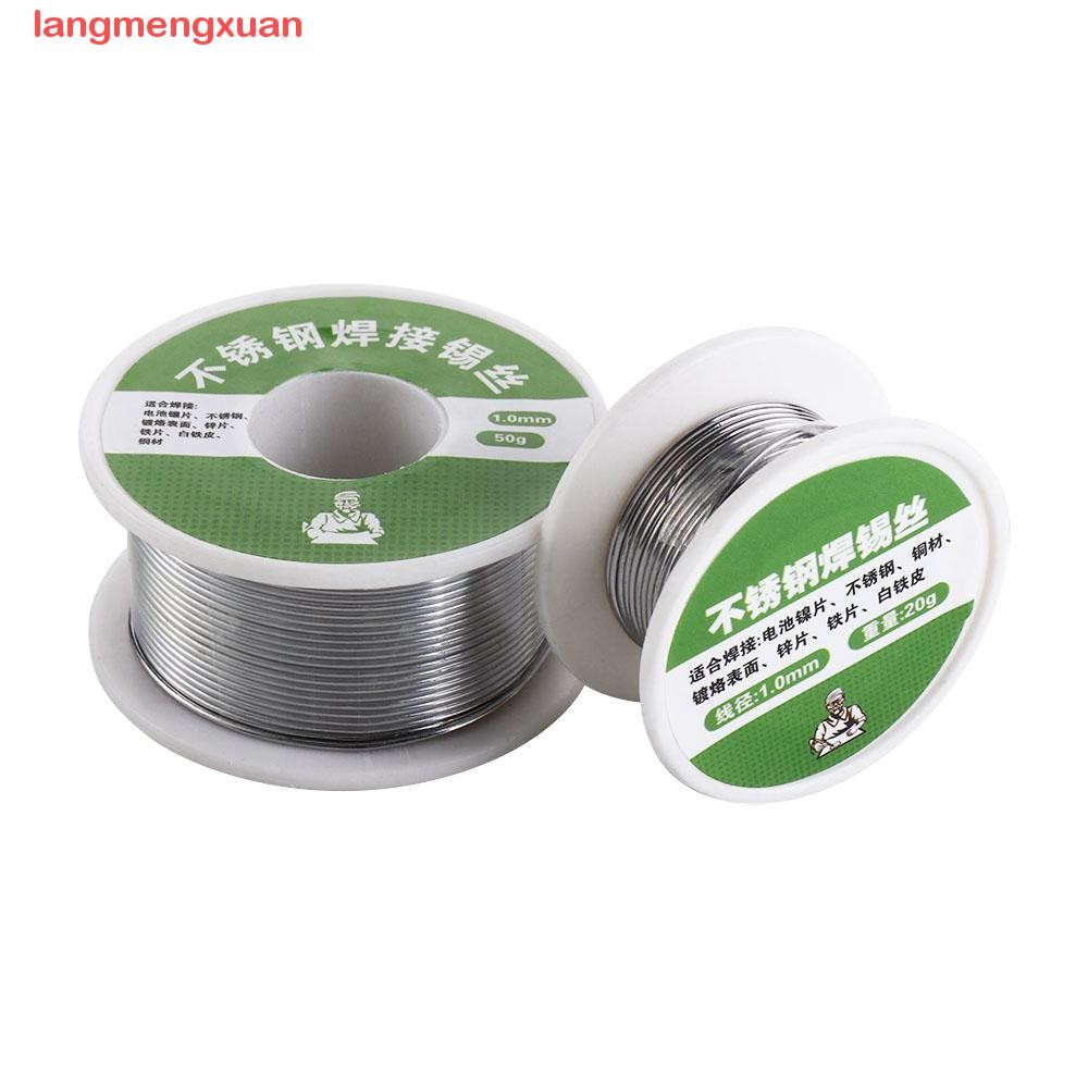 LANGMENGXUAN Solder Wire, Lighter Stainless Steel Welding Wire ...