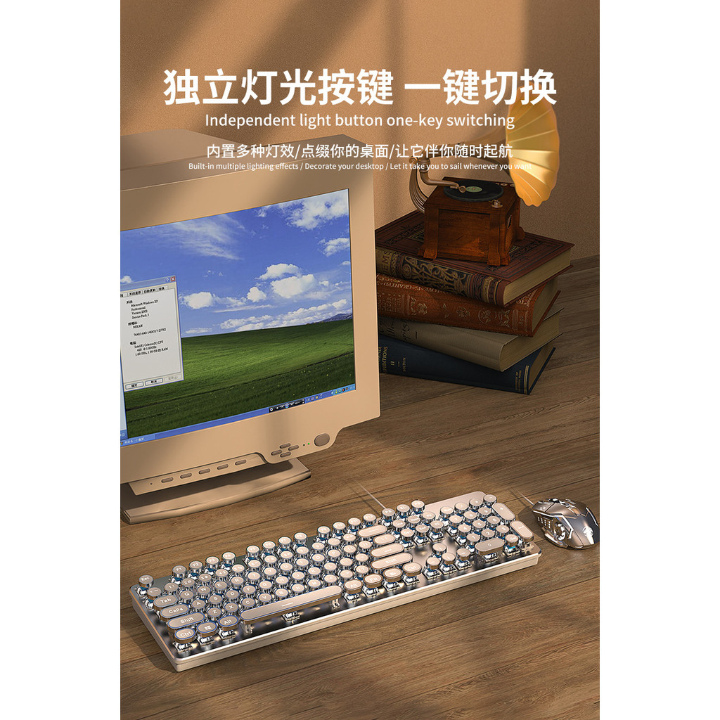 Forwarder TK100 Punk Mechanical Keyboard Wired Gaming Gaming KH5F ...