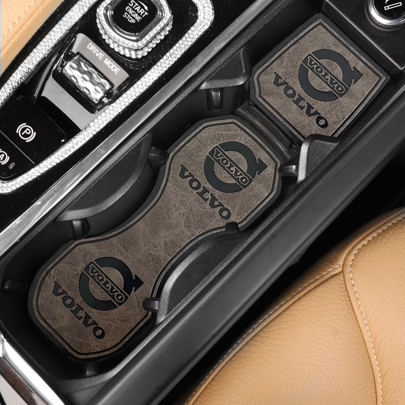 Volvo Water Coaster XC60 S90 XC90 S60 V60 V90 Car Storage Tank Leather ...
