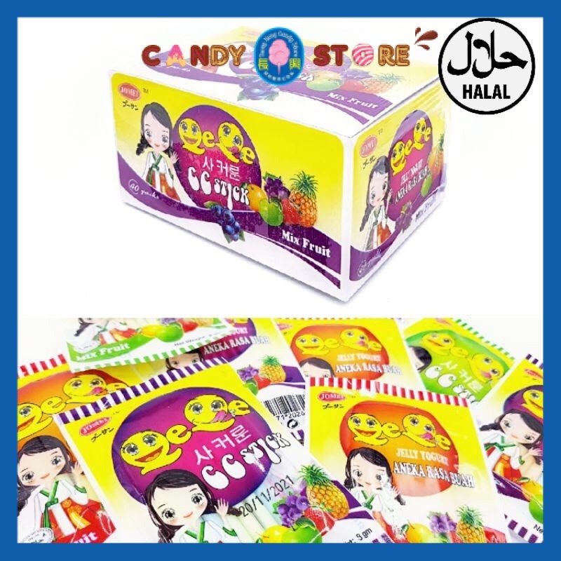 (Ready Stock) Jomei QeQe CC Fruit Stick 40pkt | Shopee Malaysia