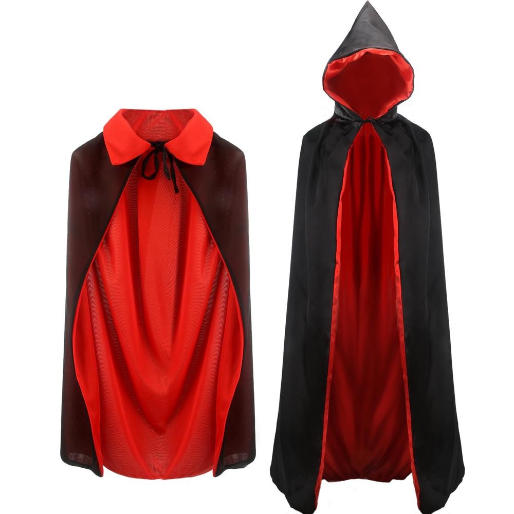 Double-sided Halloween Vampire Cape Costume Adult Halloween Costume ...