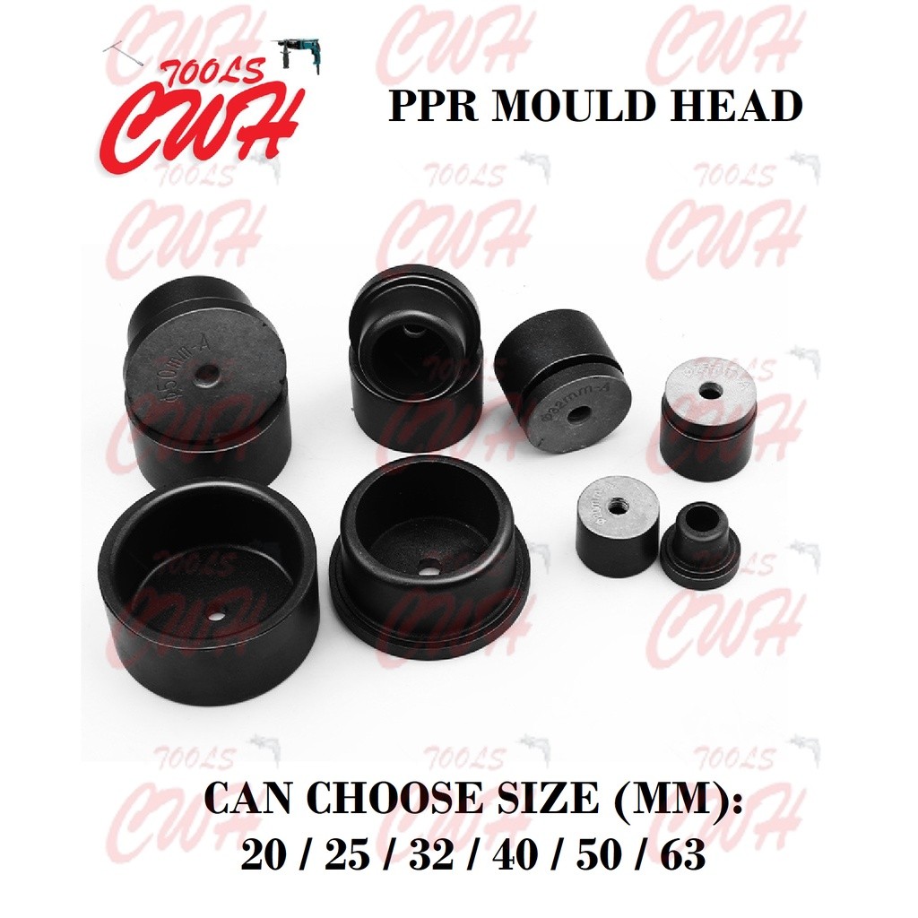 THICK MOULD HEAD FOR PPR WELDING MACHINE JOINT SAMBUNG PLASTIC WATER ...