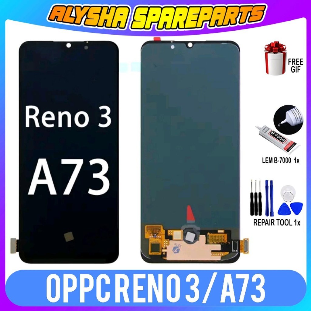 LCD COMPATIBLE OPPO RENO 3 / A73 FULSET ORIGINAL | Shopee Malaysia
