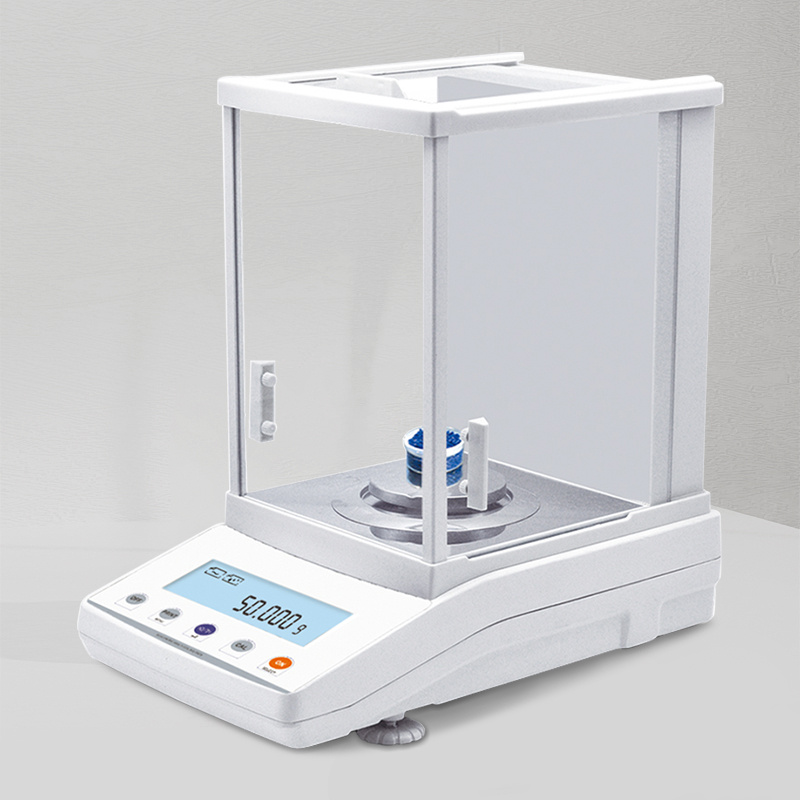 Medical Laboratory Electric Balance Scale Weight Analysis Scale ...