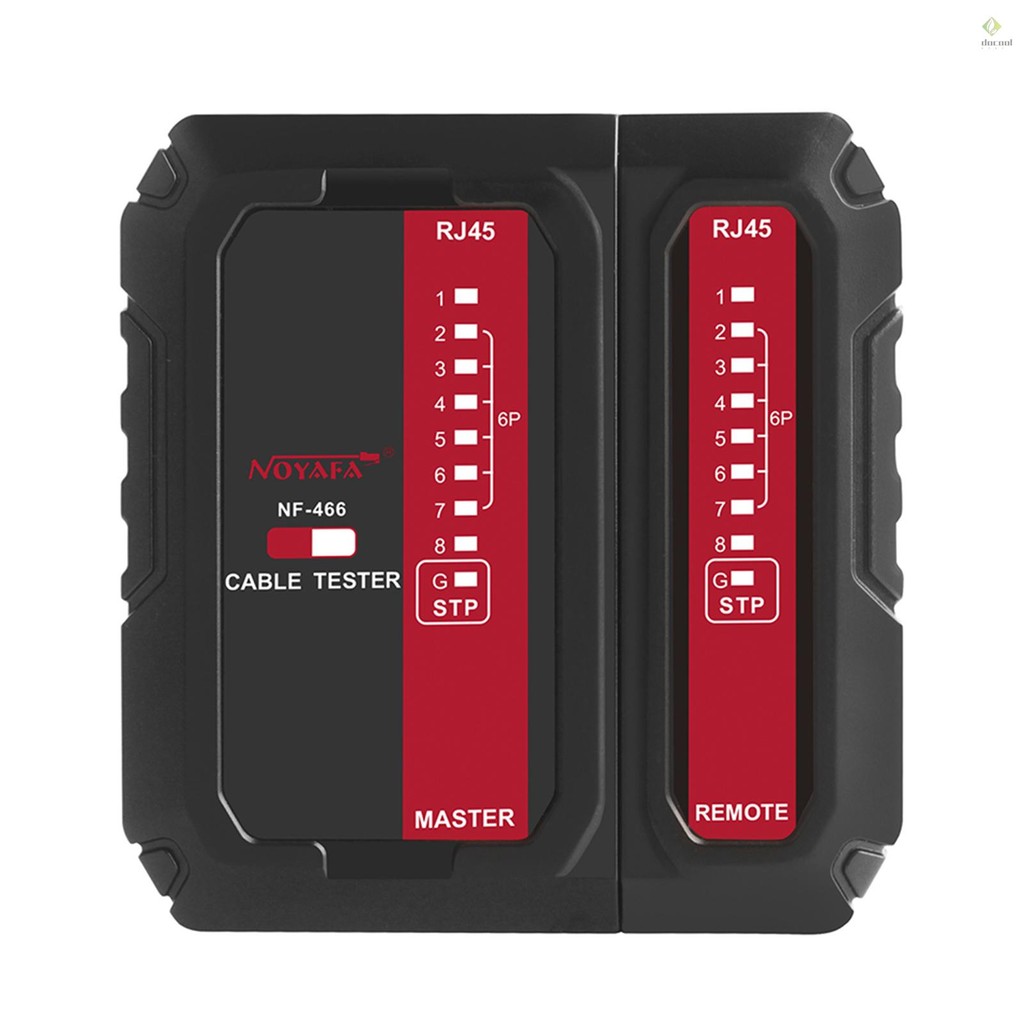 NOYAFA NF-466 Network Cable Tester POE Wire Checker Launcher & Receiver ...