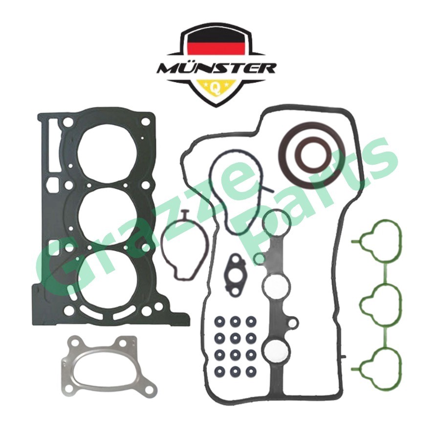 Münster Overhaul Set Gasket 04111-BZ027 for Perodua Axia 1.0 Bezza 1.0 ...