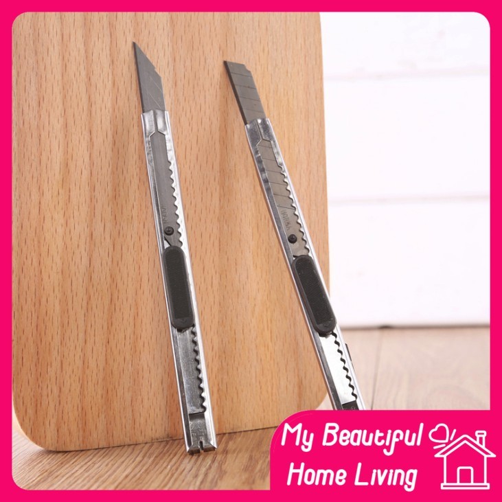 (POINTED EDGE) 2pcs Super Sharp Pointed Office Blade Aluminium Body ...