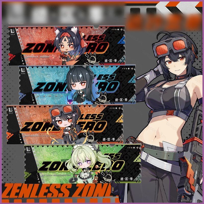 Ellen Zenless Zone Zero Acrylic quicksand ticket stub gift for ...