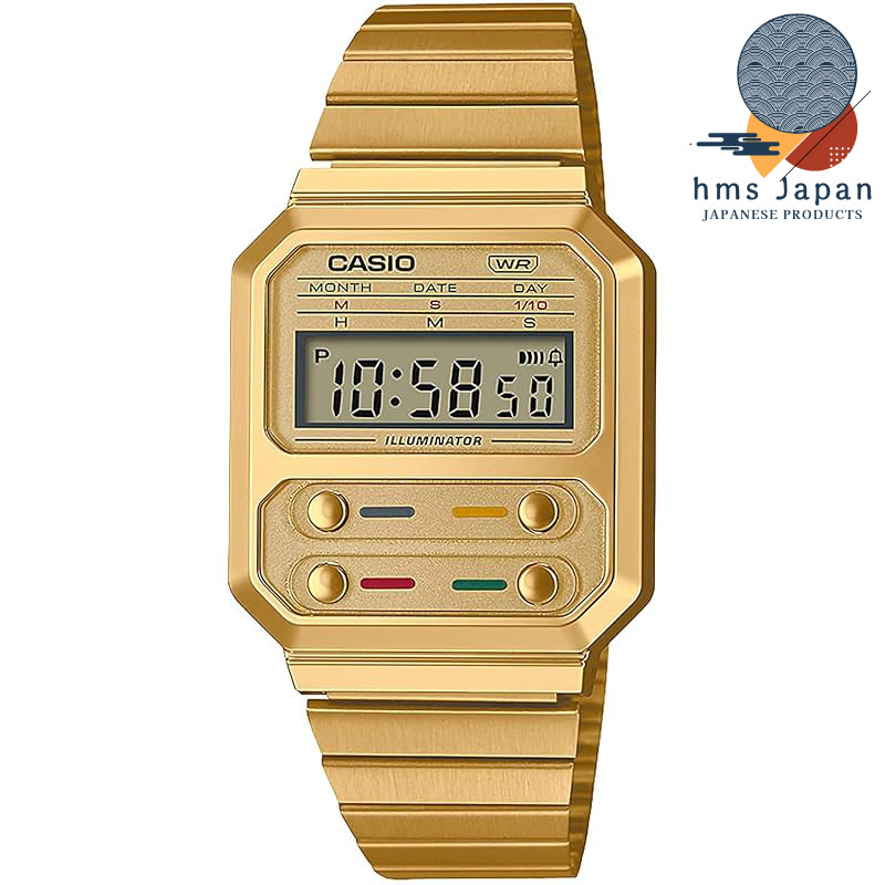 CASIO Vintage Digital Watch A100 Series - Men's Retro Design - Unisex ...