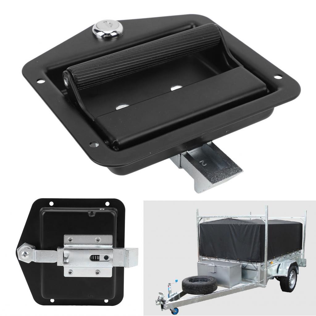 Shopp Tool Box Latch Toolbox Paddle Lock Carbon Steel Heavy Duty Flush ...