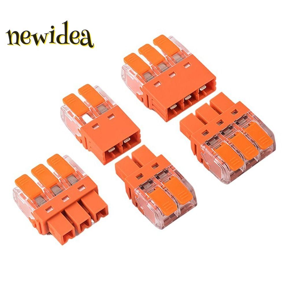 NEWIDEA Wire Connector, Mini Universal Compact Quick Terminal Block ...