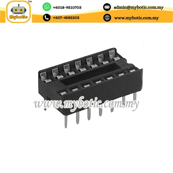 IC Socket 14 Pin (2.54mm) | Shopee Malaysia