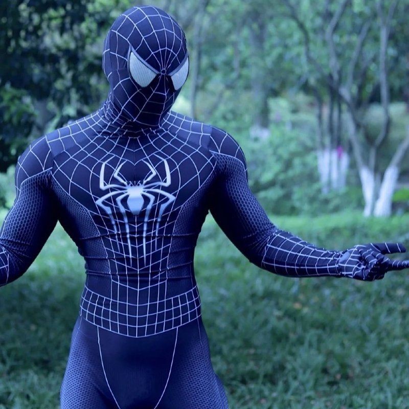 Spider-man 3 Heroes Expedition No Return Black Spider-Man costume ...