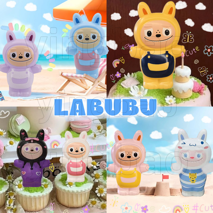 Labubu Cake Dolls Cake Decoration Figurine Topper Cute DIY Cake Desktop ...