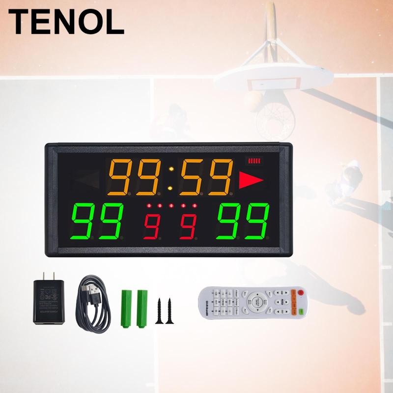 TENOL Digital Scoreboard Score Keeper Lightweight with Professional ...