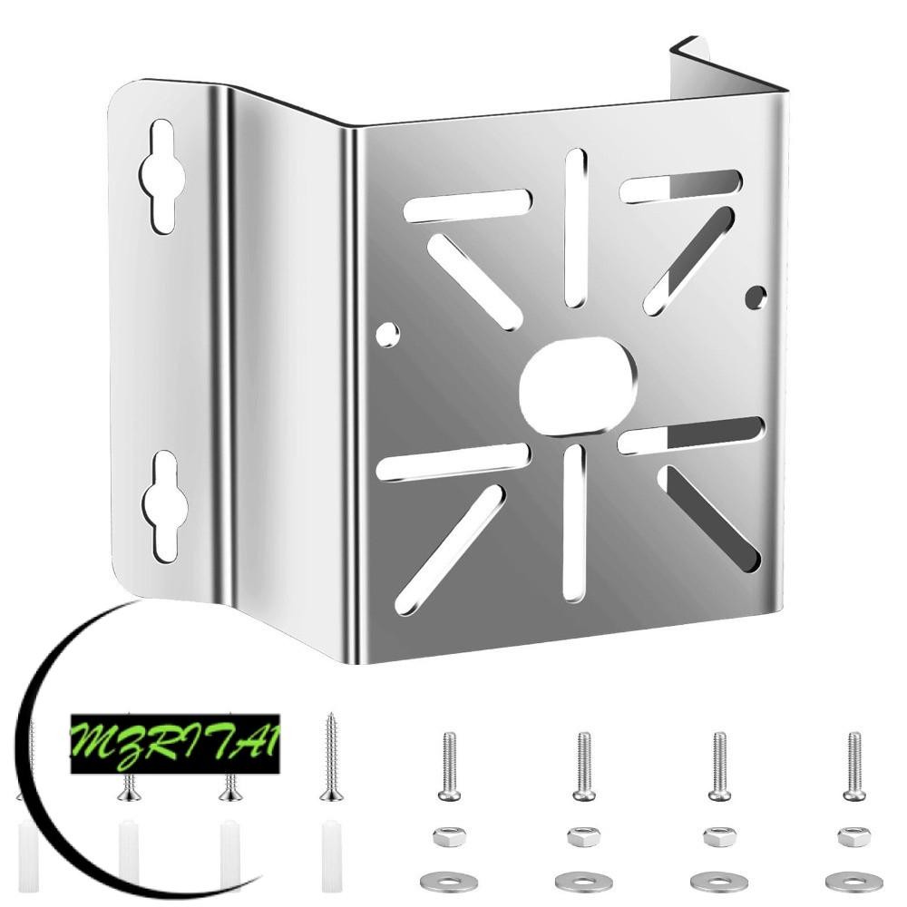 MARITA1 Corner Mounting Bracket, Stainless Steel Silver Outdoor Wall ...