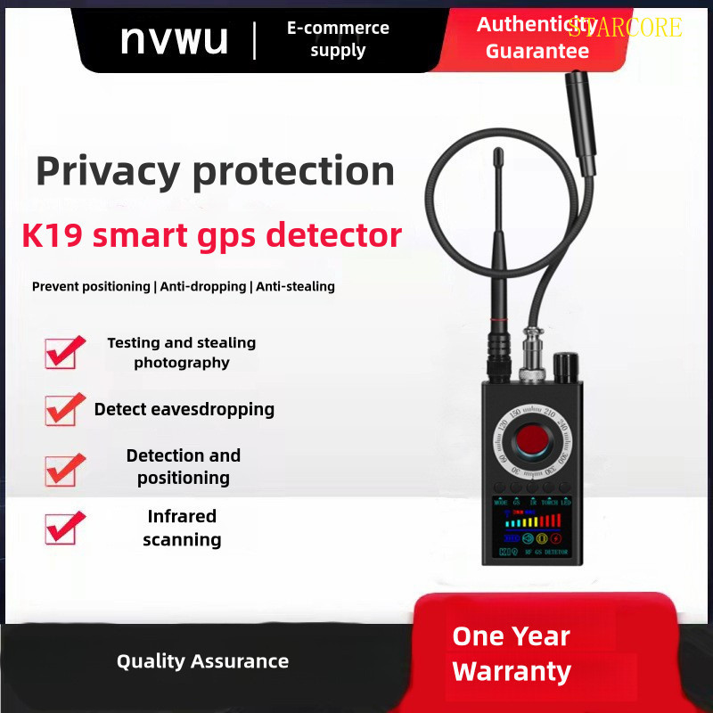 K19 Hidden Camera Spy Wireless Signal Detector GPS Camera Detector ...