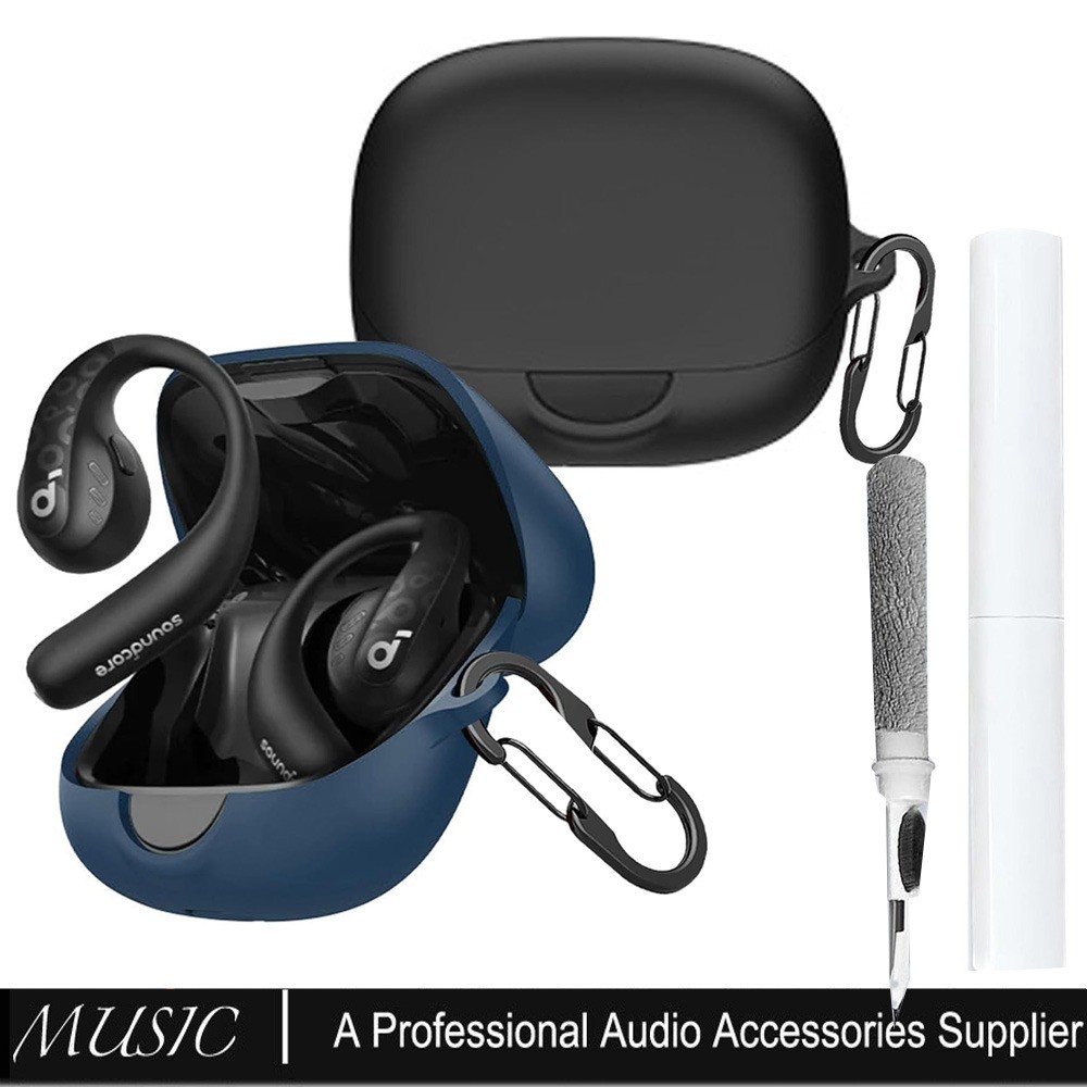 for Anker Soundcore AeroFit Pro Earbuds Case Silicone Protective Cove ...