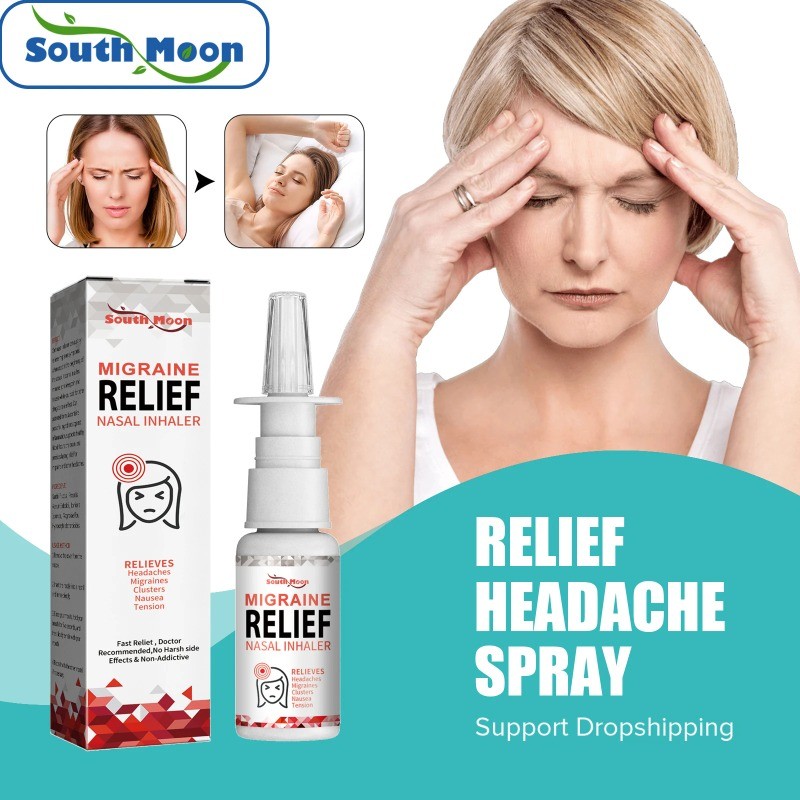 South Moon Migraine Treatment Nasal Inhaler Headache Relief Improve ...
