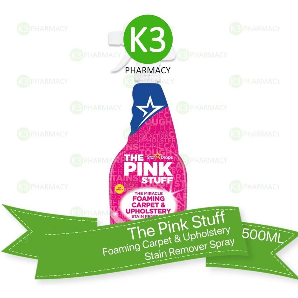 The Pink Stuff The Miracle Foaming Carpet & Upholstery Stain Remover ...