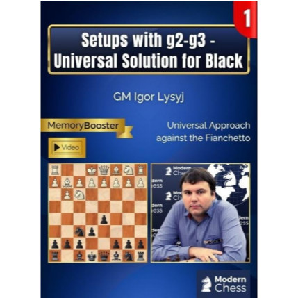 PREMIUM!! CHESS VIDEO | Setups with g2-g3 Universal Solution for Black ...