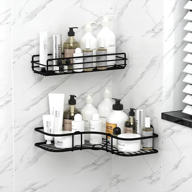 Toilet Rack Bathroom Storage Organizer Shower Rak Toiletries Rack ...