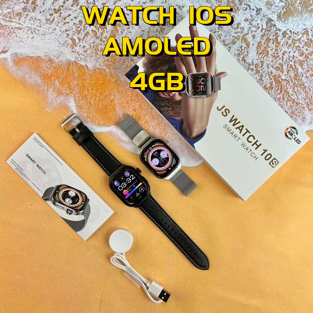 AMOLED JS WATCH 10S Smart Watch Bluetooth Call 4GB 2.1-inch 3D Curved ...