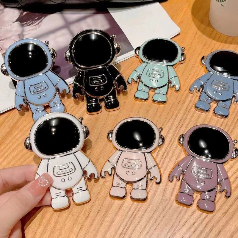 New Astronaut Spaceman Phone Stand Three-Dimensional Paste Multi ...