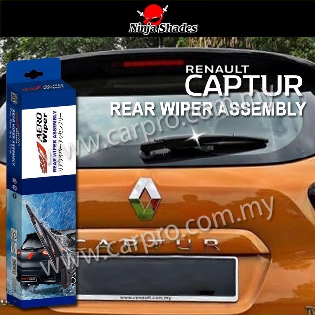 Renault Captur AERO Rear WIPER Windshield OEM Wiper Arm Blade Set Full ...