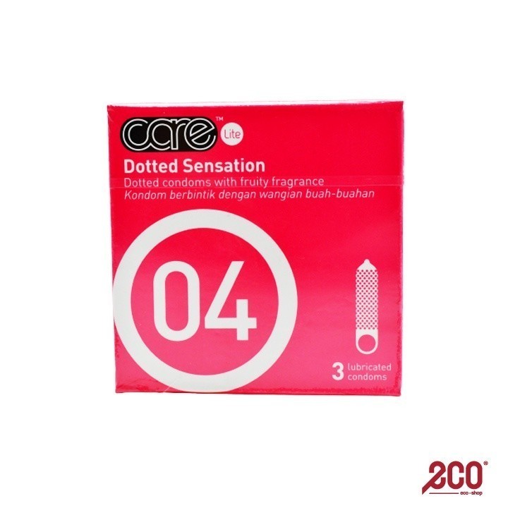 Care Dotted Sensation Condom (3 PCS) | Shopee Malaysia