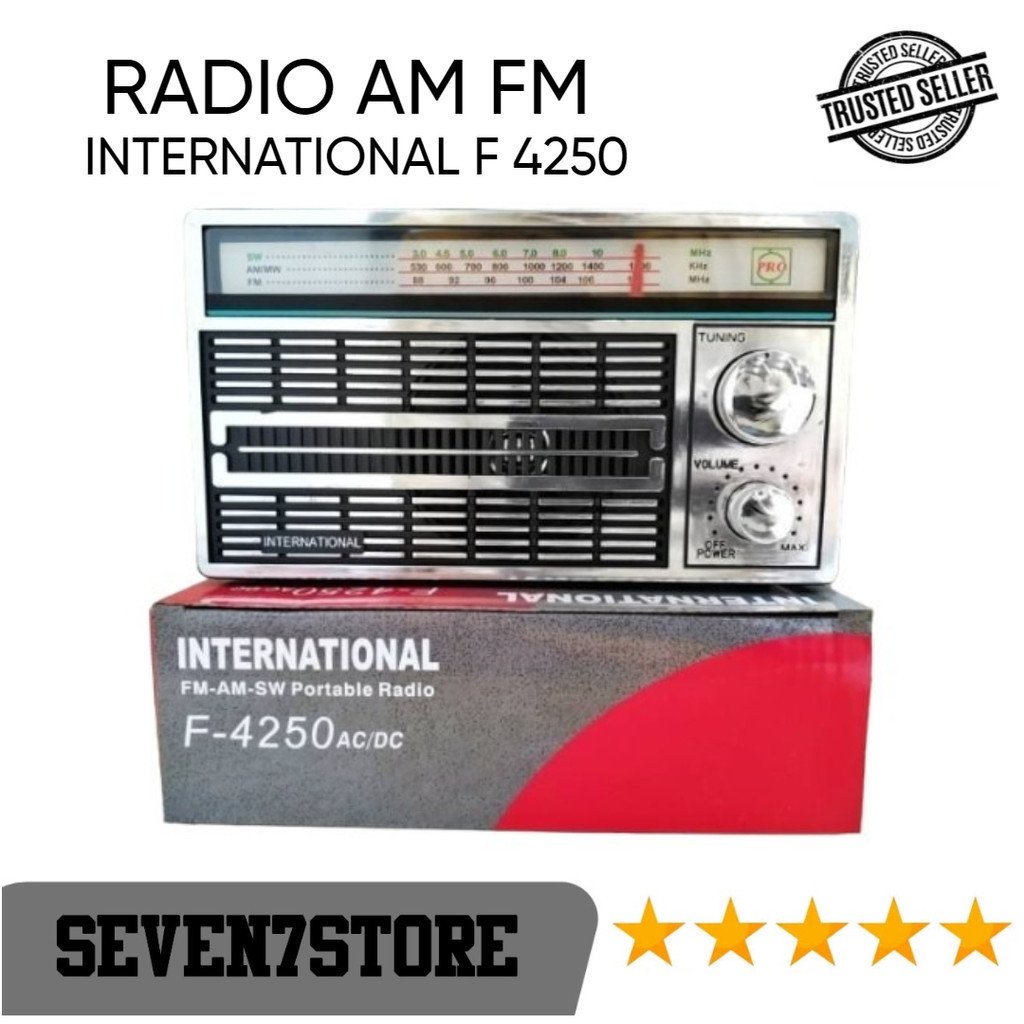 International Radio International F-4250 Portable AC DC (can be ...
