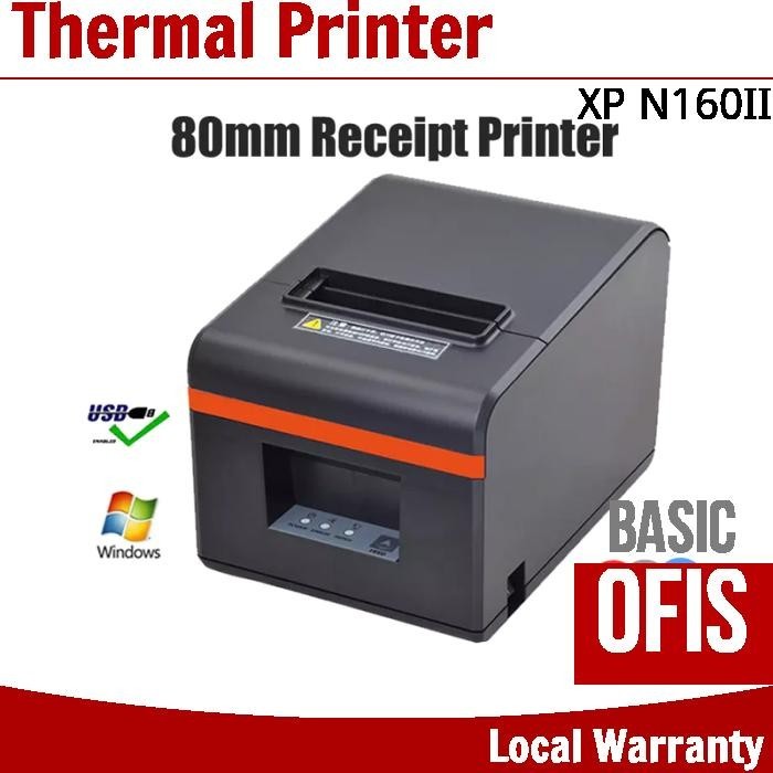 Xprinter XP-N160II Thermal Printer POS System USB+LAN/WIFI/Bluetooth ...