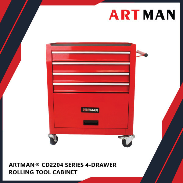 ARTMAN CD2204 4 DRAWER TOOL CABINET | Shopee Malaysia