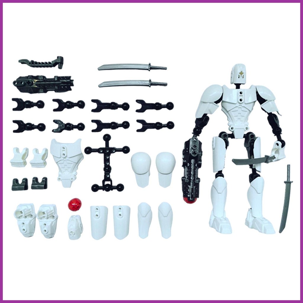 Robot Action Figure Multipurpose Fully Articulated Action Figures ...