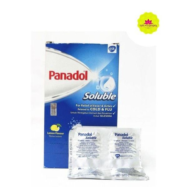Panadol Soluble Lemon Flavour 4pcs | Shopee Malaysia