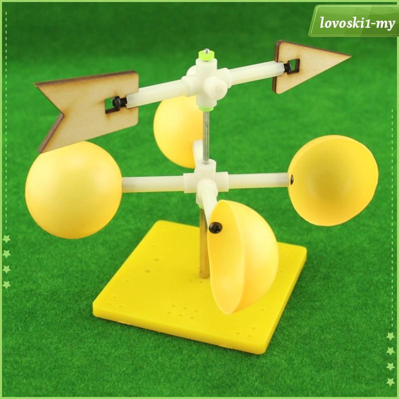[LovoskibcMY] Weather Vane Kit DIY Wooden Building Kit Wind Vane Model ...