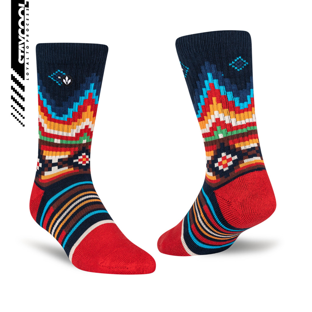 Staycool Socks Lifestyle Pattern Socks Nexton Shopee Malaysia