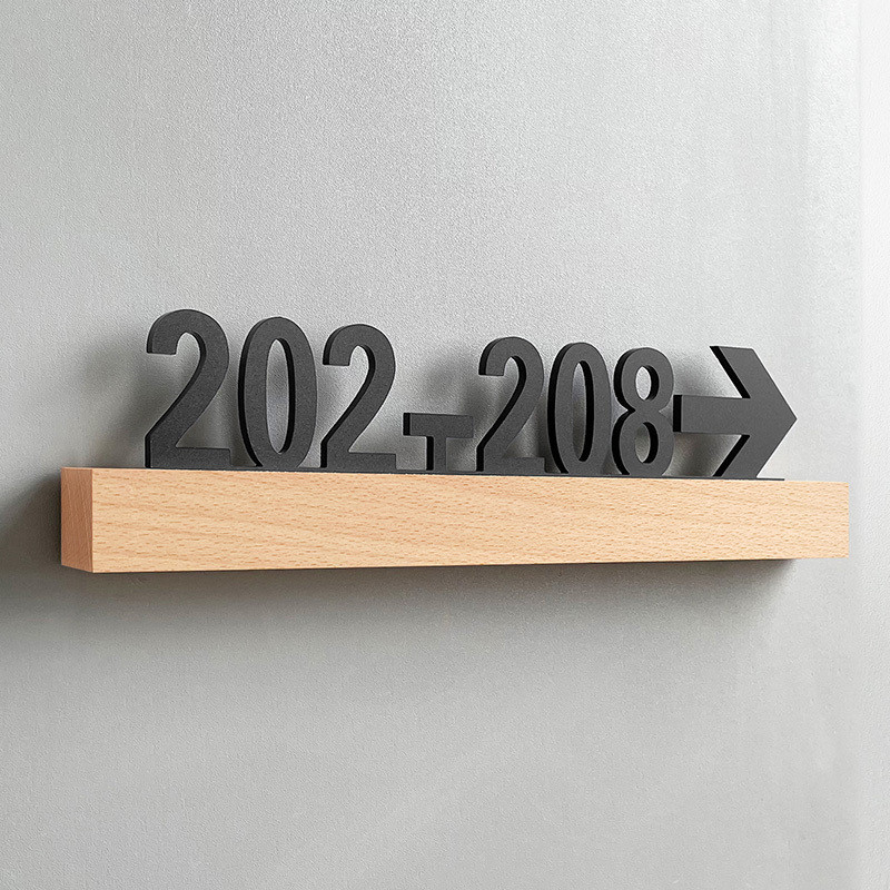 Unit number Number plate House number plate Wall decoration Door ...