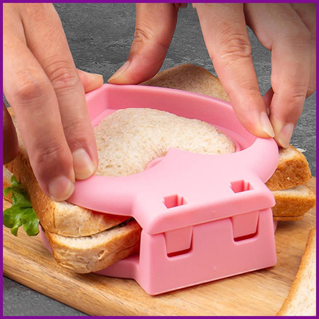 Sandwich Shape Cutter Heart Design Breakfast Toast Cutter Stainless ...