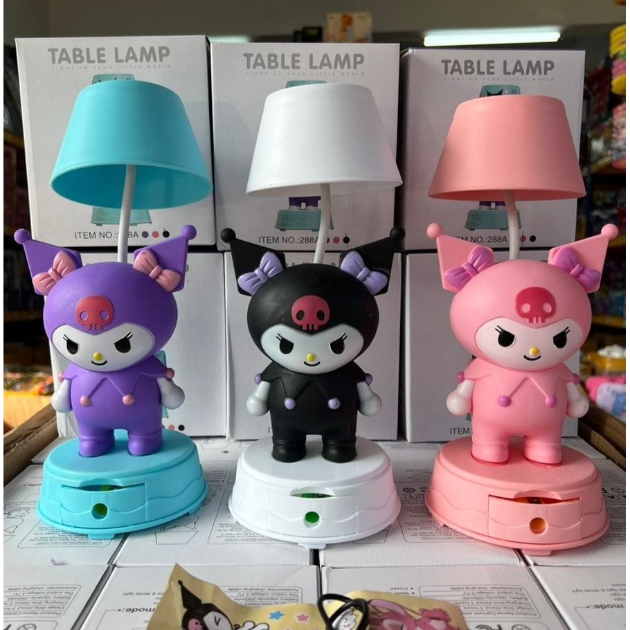 Kuromi Sanrio Table lamp LED rechangeble battery cute Night Light ...