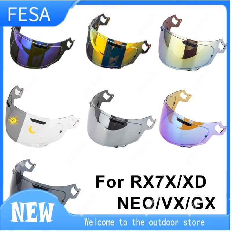 Motorcycle Helmet Visor For Arai RX7X CORSAIR-X RX7V NEO XD VAS-V Lens ...